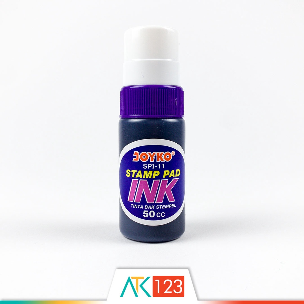 Jual Isi / Refill Tinta Bak Stempel / Cap / Stamp Pad Ink 50 cc / ml Joyko SPI-11 ~ 15 | Shopee ...