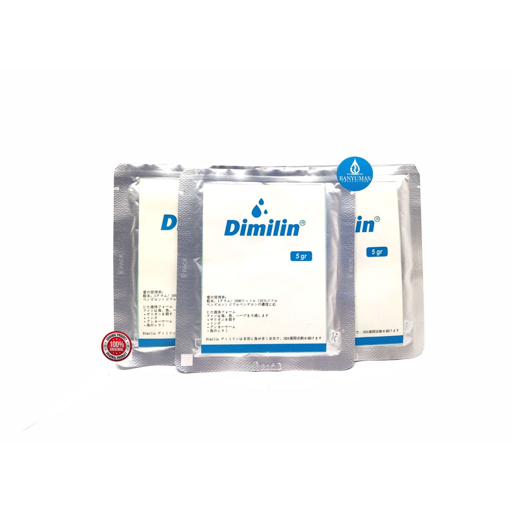 Jual Dimilin asli original jepang 10 gram kemasan alufo demilin obat ...