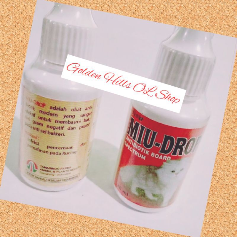 Jual Miu Drop Obat Antibiotik Kucing 30ml | Shopee Indonesia