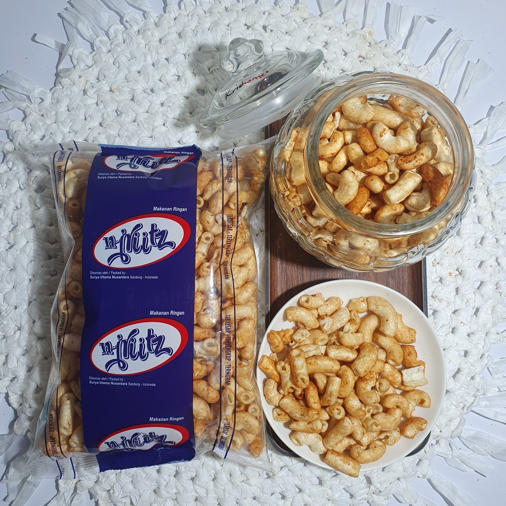 Jual SNACK MURAH / Snack Njritz / Makroni Mini Rujak Balado - ASLI ...