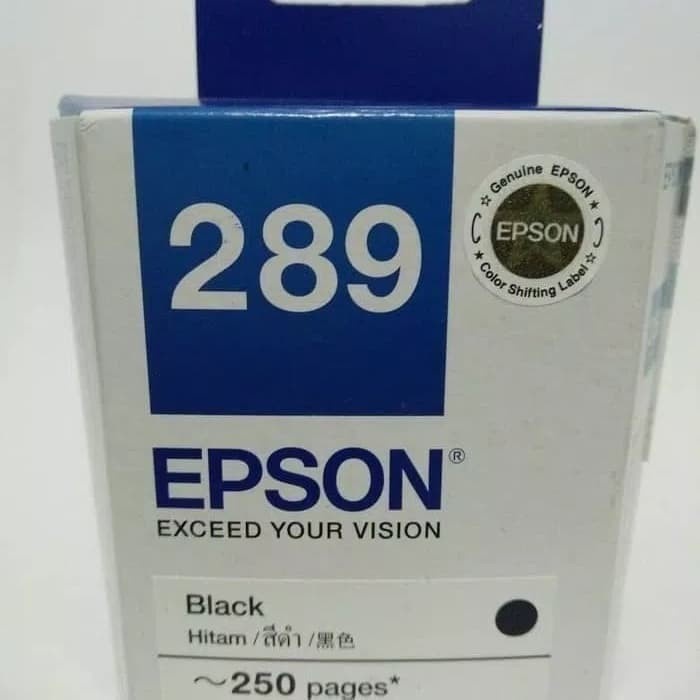 Jual Tinta Epson 289 black wf 100 original | Shopee Indonesia