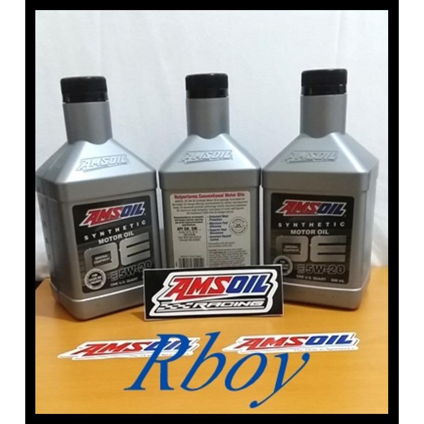 Jual Promo Amsoil Synthetic Oe Motor Oil Sae 5W-20 Best Seller ...