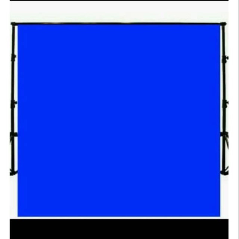 Jual kain background biru bca polos 3x4 meter muslin | Shopee Indonesia