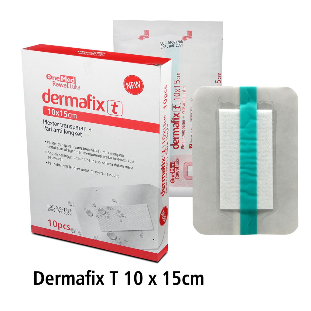 Jual Onemed Dermafix-T 10x15cm box isi 10 OJ | Shopee Indonesia