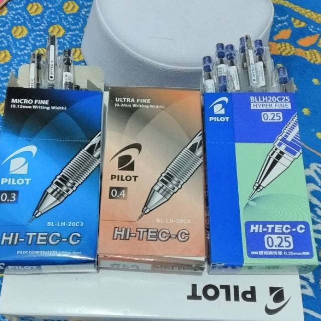 Jual Bolpoin hitec pilot 0.3 ( 1 lusin) | Shopee Indonesia