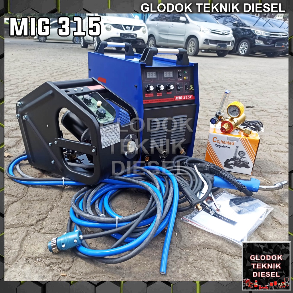 Jual Mesin Las MIG315 MIG 315 CO2 + Wire Freeder TERBAIK 3 PHASE ...