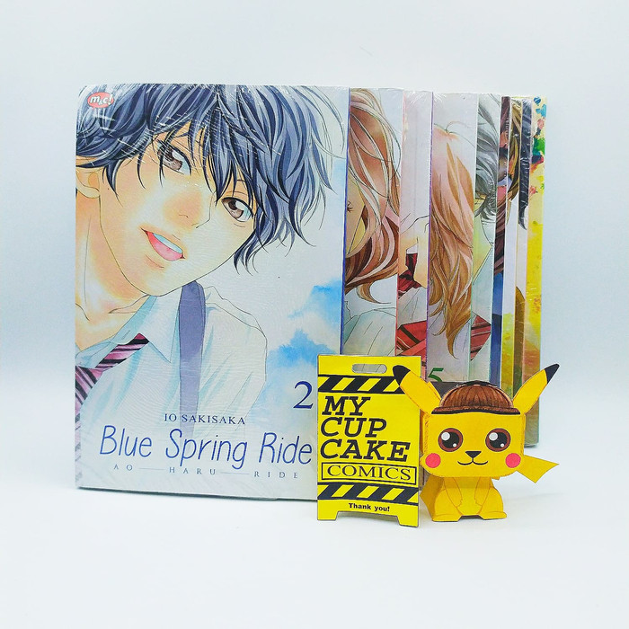 Jual [NEW SEGEL] Komik Blue Spring Ride - Io Sakisaka Bonus Papercraft ...
