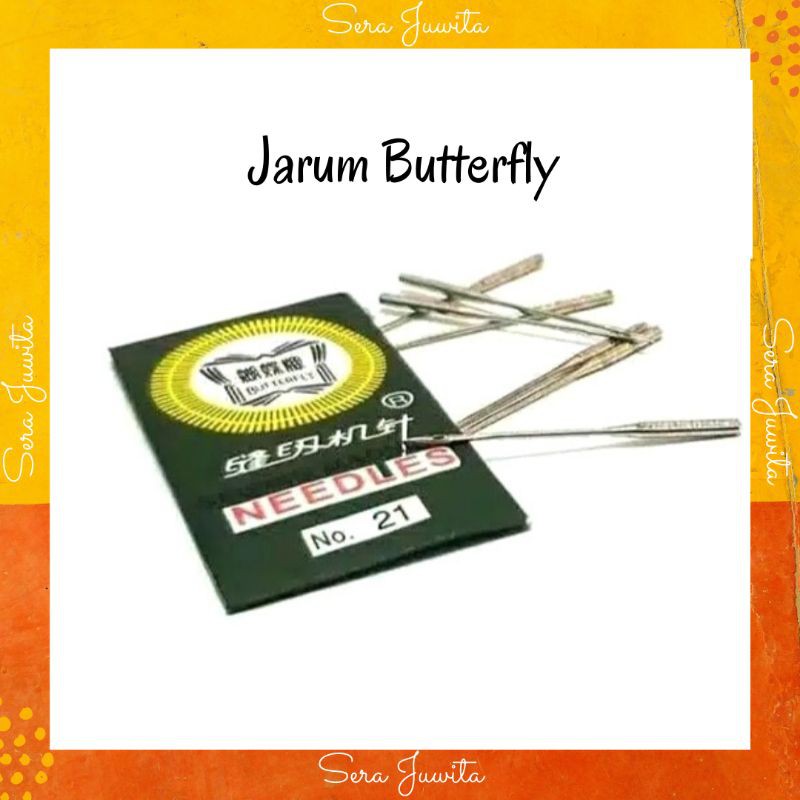 Jual Jarum Butterfly Mesin Jahit Mini/Portable/Klasik/Biasa/Tradisional ...