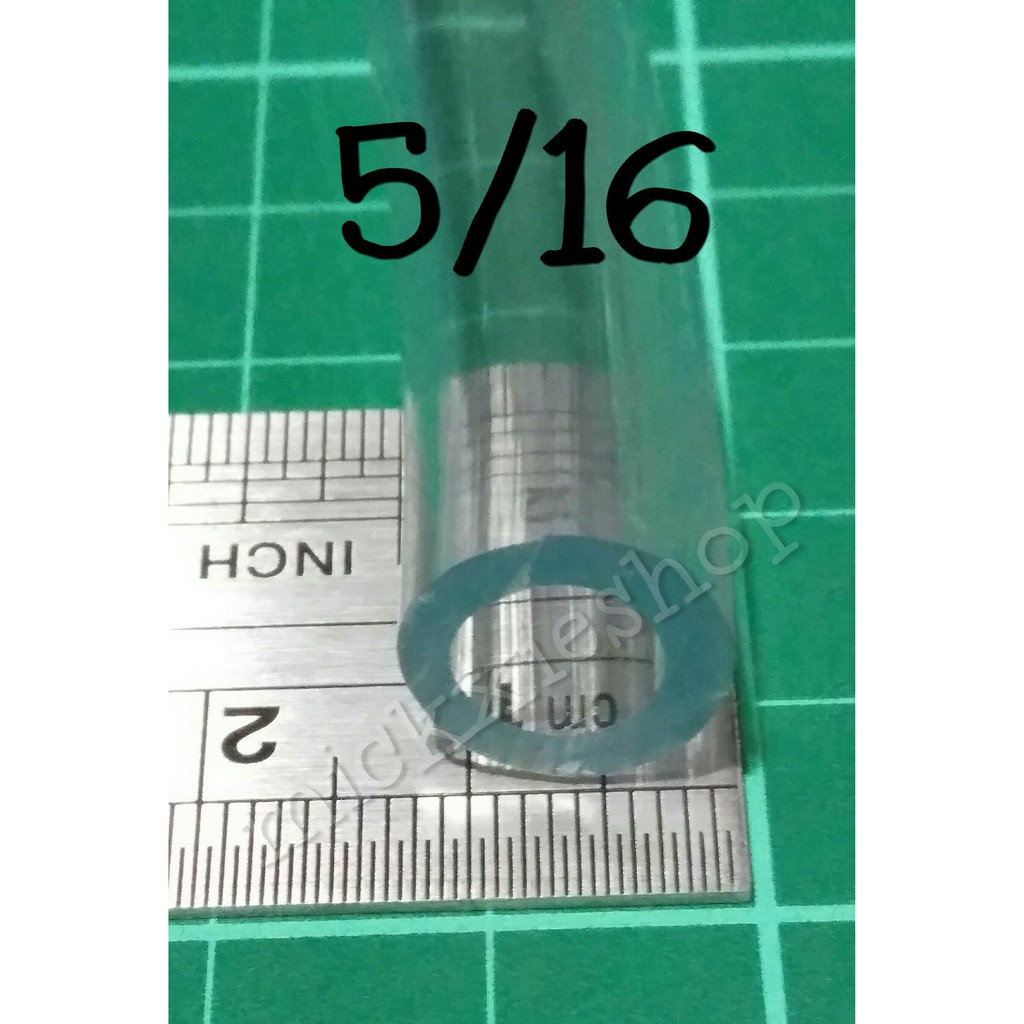 Jual Selang air ukuran 5/16 inch bening Milliard tebal 5/16inch Selang ...