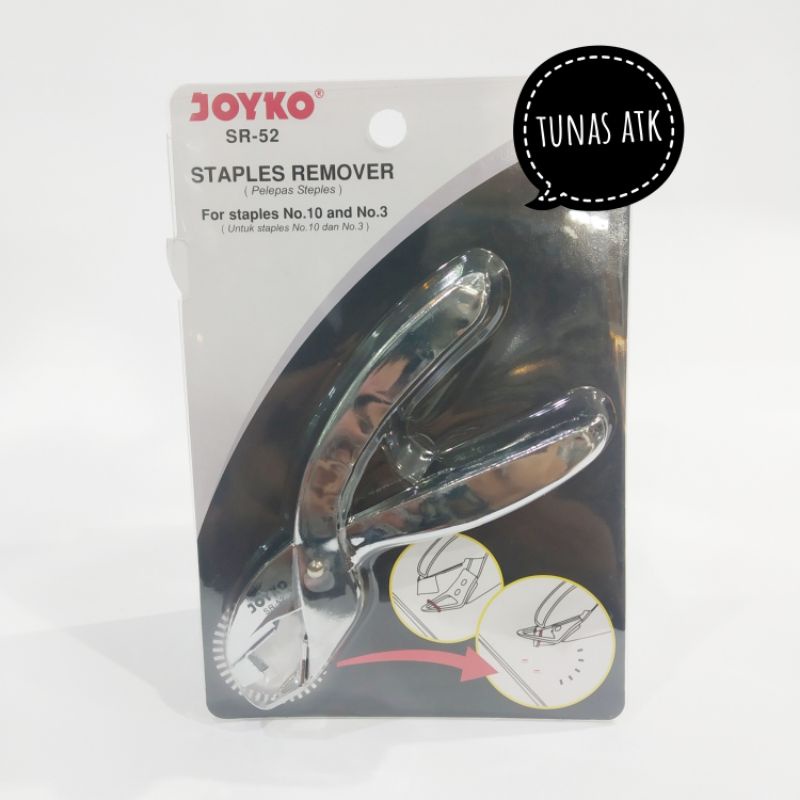 Jual JOYKO SR-52 STAPLES REMOVER (PELEPAS STAPLES) | Shopee Indonesia