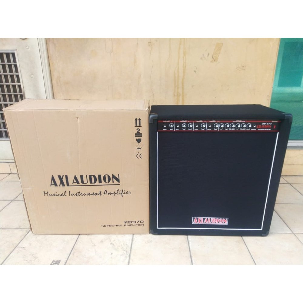Jual Asli Speaker keyboard Amplifier Axl Audion ukuran 15 inch | Shopee ...