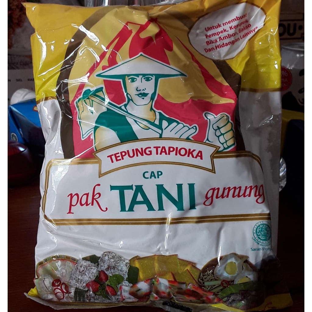 Jual Tepung tapioka cap pak tani 500gr | Shopee Indonesia