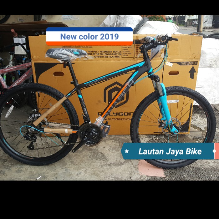 Jual Sepeda 26 Mtb Polygon Monarch 5.0 Fork SUNTOUR New Color | Shopee ...