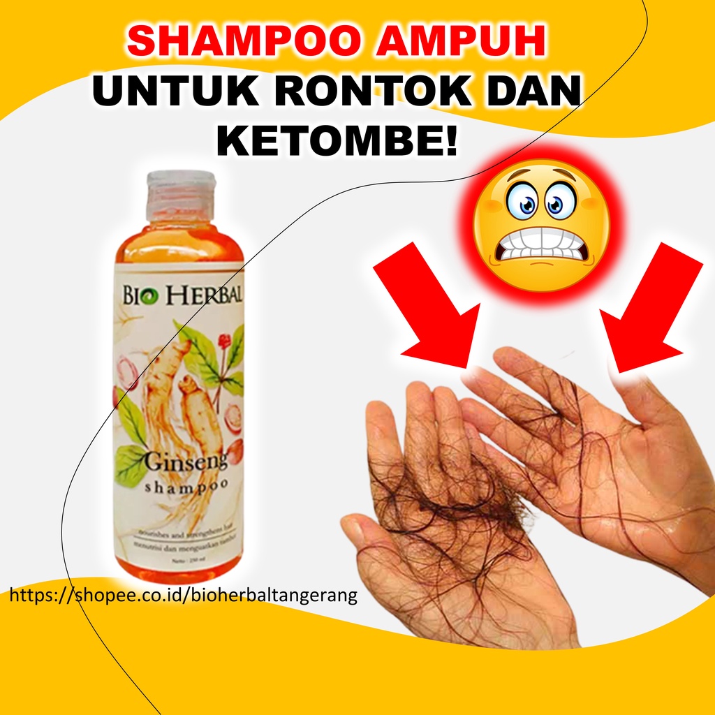 Jual Shampo Rontok Parah Dan Ketombe Penumbuh Rambut Ginseng Paling ...