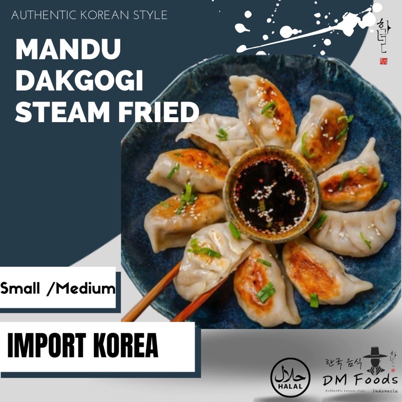 Jual MANDU DAKKGOGHI KOREAN DUMPLING CHICKEN || AYAM PEDAS HALAL IMPORT ...