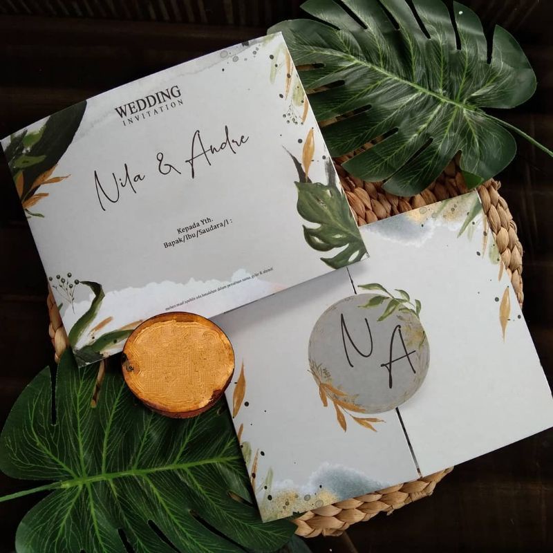 Jual Undangan Pernikahan Premium Murah, Unik, Simpel, Elegan, Rustik ...