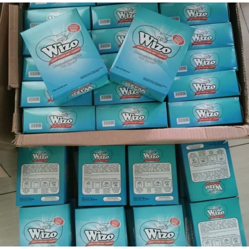 Jual Tisu Alkohol Wizo 70% Food Grade Product RB11 | Shopee Indonesia