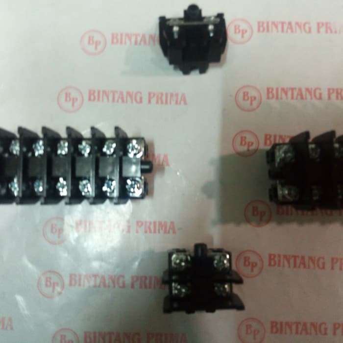 Jual Terminal Block / Terminal Blok / TB Tipe TBC-10 10A Hitam Model ...