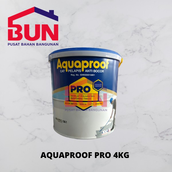 Jual AQUAPROOF PRO 4KG /CAT PELAPIS ANTI BOCOR KEDAP AIR AQUA PROOF PRO ...