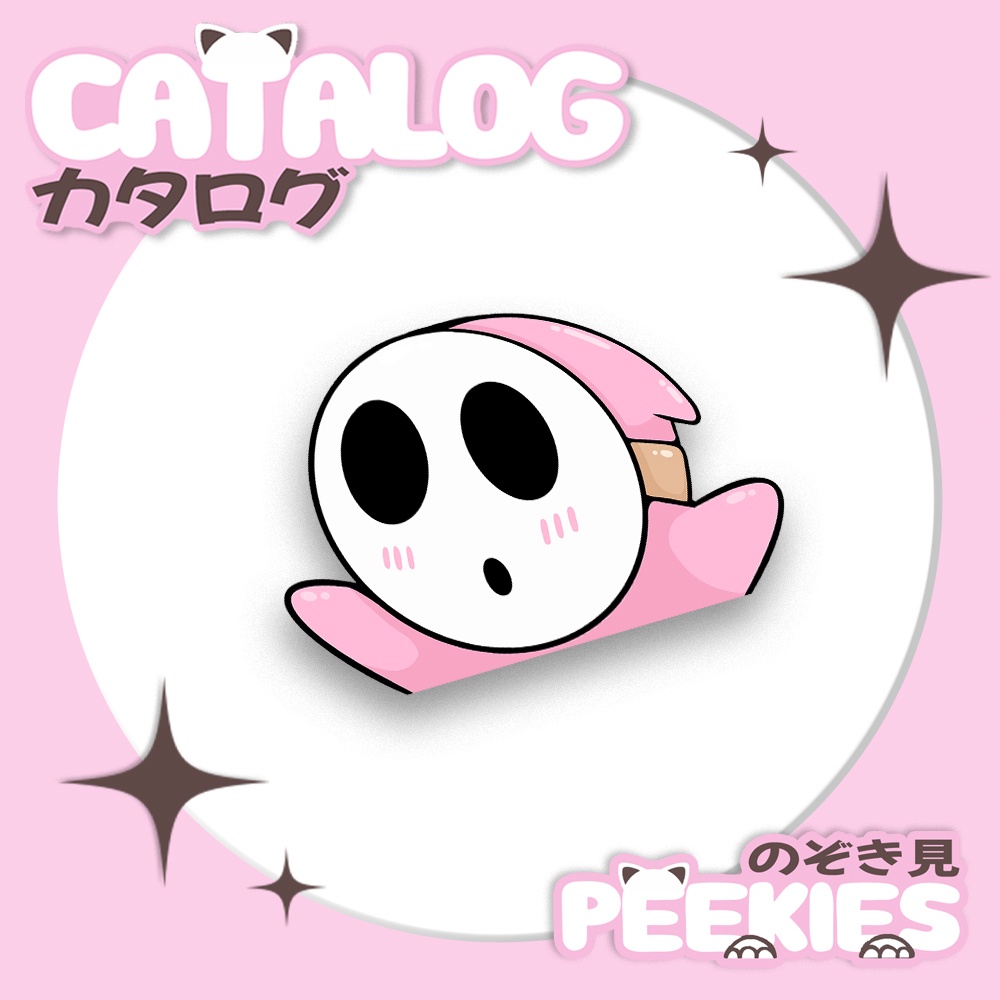 Jual Sticker Peeker - Super Shy Guy | Shopee Indonesia