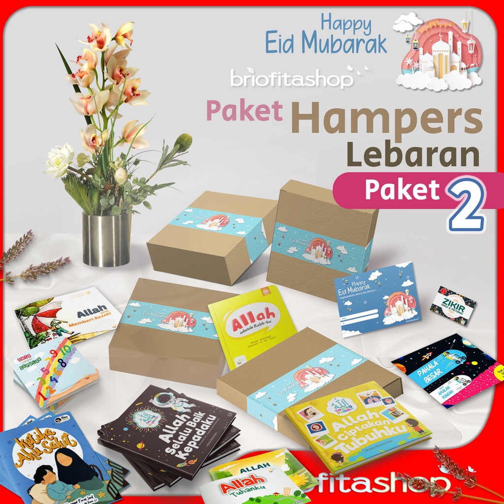 Jual Paket Hampers Lebaran Buku Anak Parcel Briofitashop Paket 2 ...