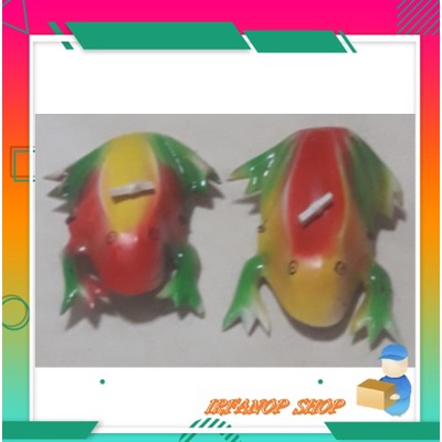 Jual Mainan Jadul Anak Bentuk Katak Kodok Besar Tarik Unik Tradisional ...