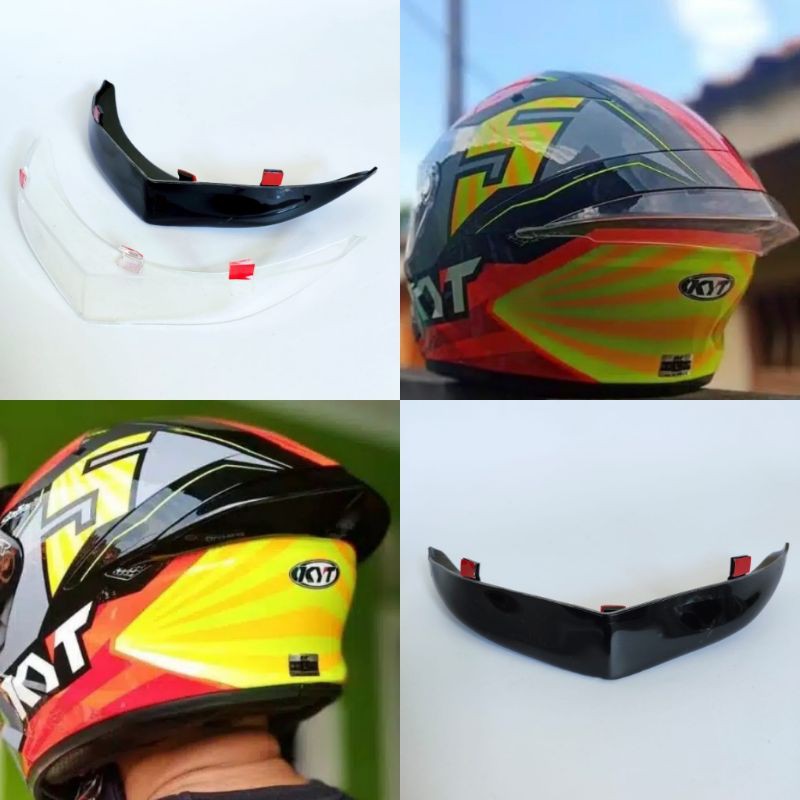 Jual SPOILER 3D KYT TT COURSE / SPOILER HELM KYT TT COURSE 3 DIMENSI ...