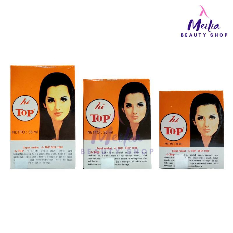 Jual HI TOP Hair Dye Lotion | Semir Rambut Hitam | Shopee Indonesia