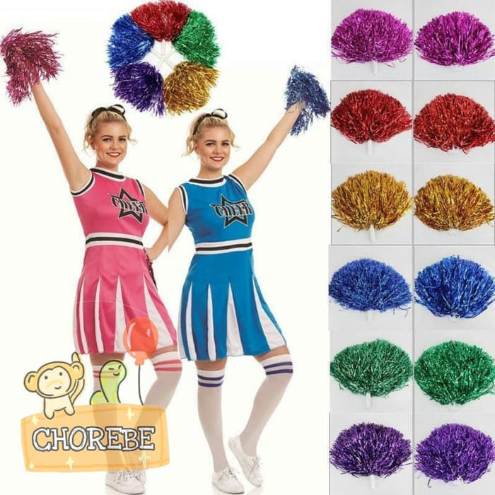 Jual Tissue Pompom / Kertas Pompom Cheerleader / Pompom Nari Pemandu ...