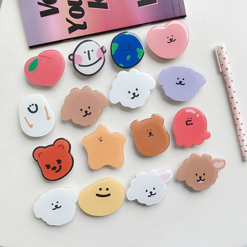 Jual Phone Holder HP Pop Socket Korean Bear Cute Aesthetic | Shopee ...