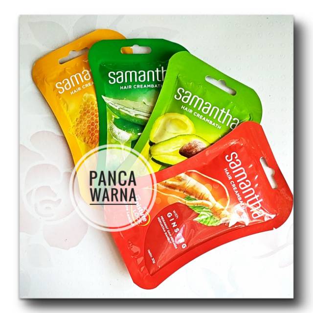 Jual Samantha Hair Mask 30 gr Kemasan Sachet Original Murah | Shopee ...