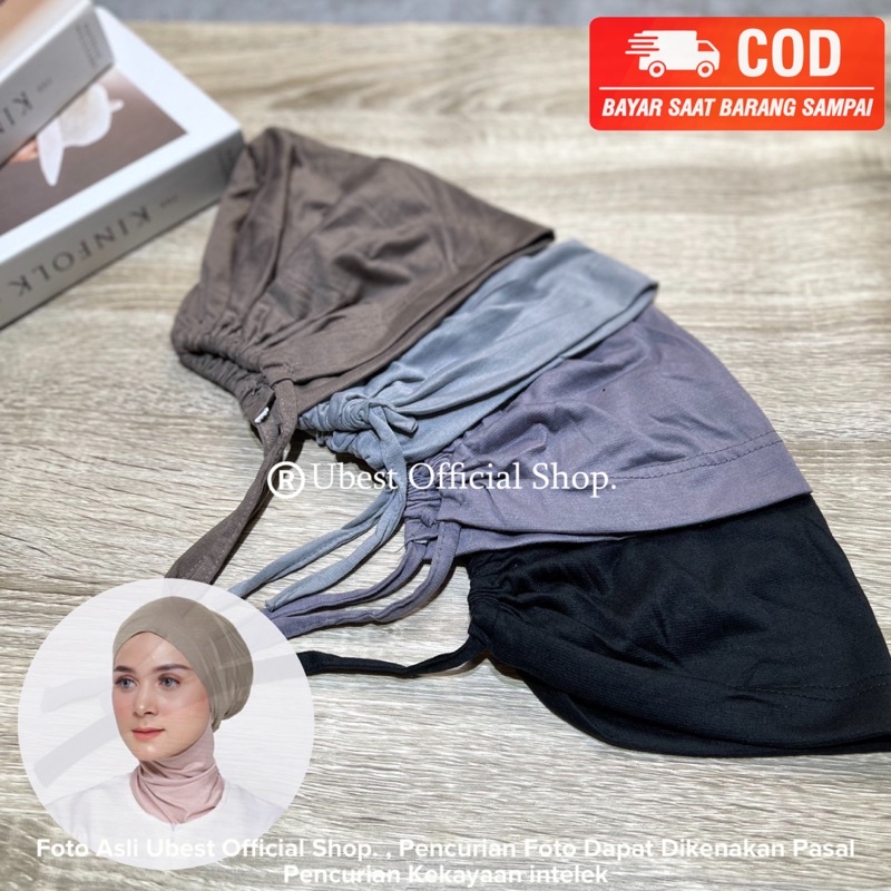 Jual Inner Basic Turki / Ciput Basic Turki Tali Inner Ciput Kaos Tali Dalaman Jilbab Kerudung ...