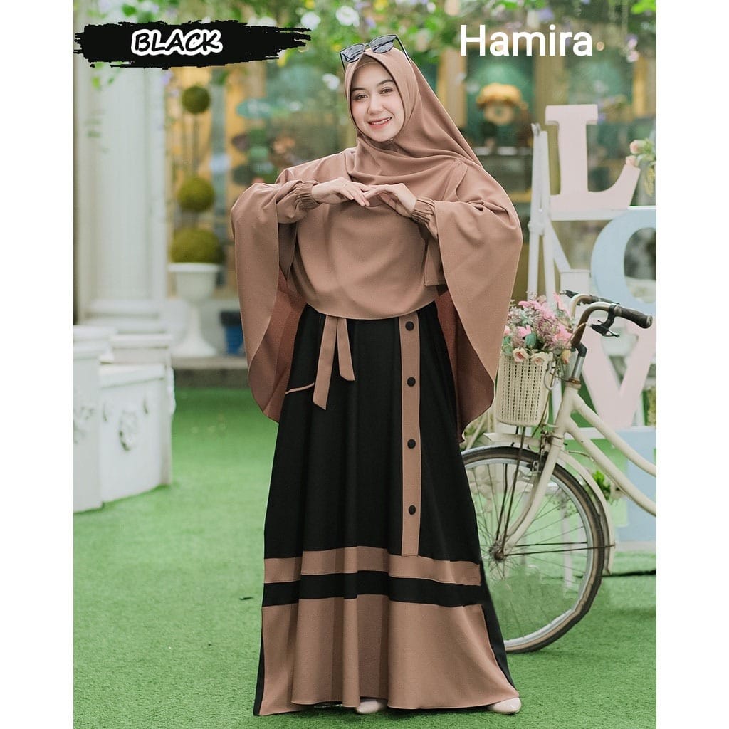 Jual GAMIS HAMIRA PREMIUM FULL SET | Shopee Indonesia