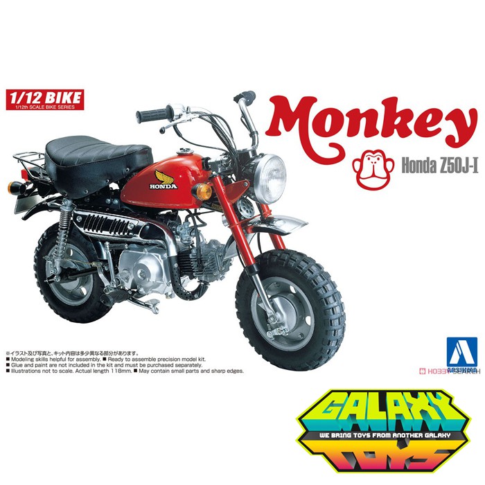 Jual Aoshima 1/12 Honda Monkey (Model Kit) | Shopee Indonesia