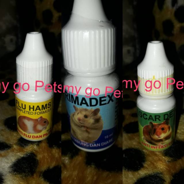 Jual Obat Hamster (flu. scabbies. kembung. diare) | Shopee Indonesia