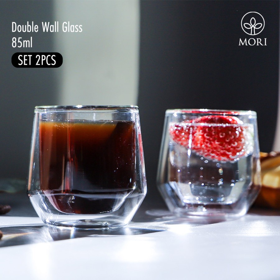 Jual Gelas Cangkir Double Wall Insulated MORI Kalix | Shopee Indonesia