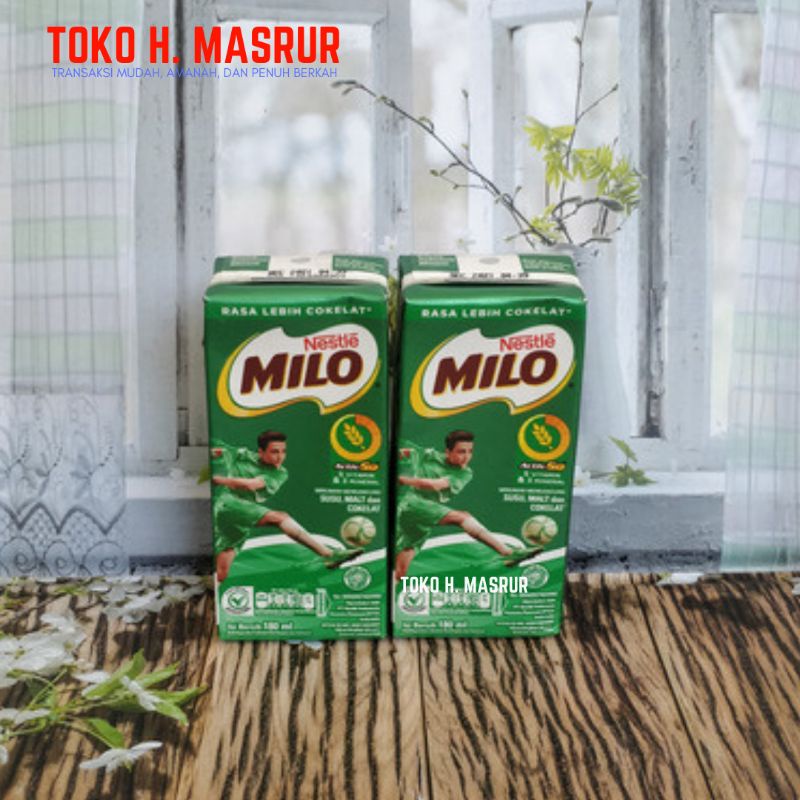 Jual Susu Milo Kotak 180ml | Shopee Indonesia