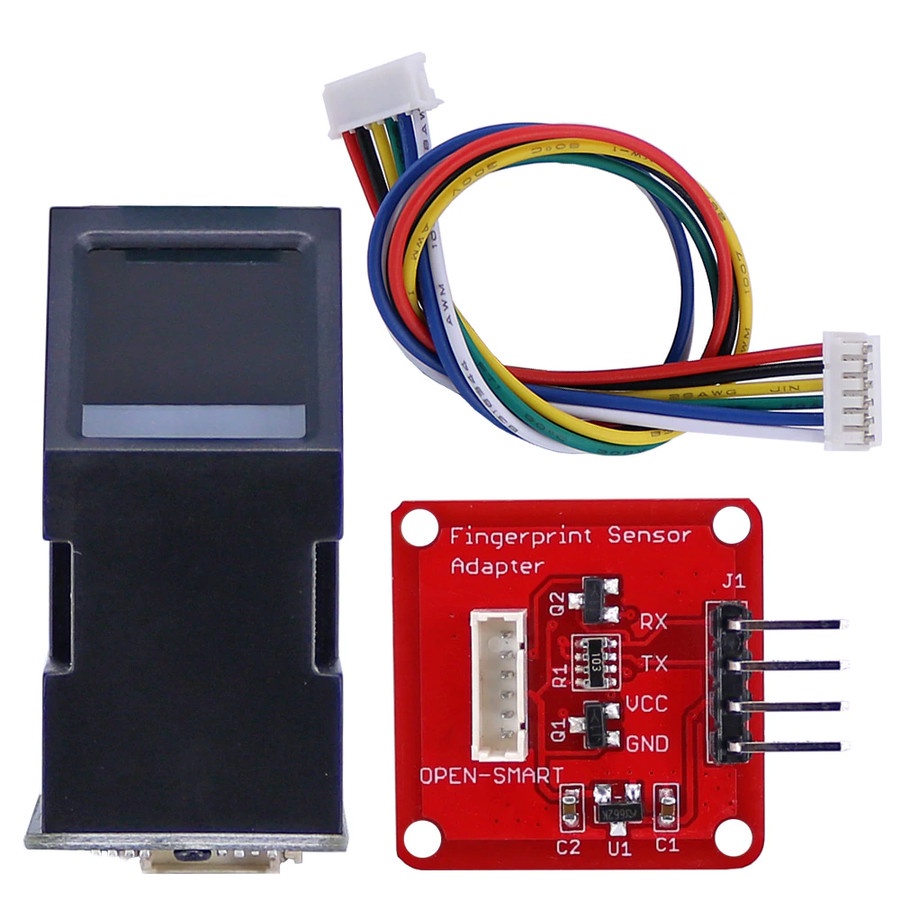 Jual Serial Fingerprint Recognition Sensor Module TTL for Arduino ...