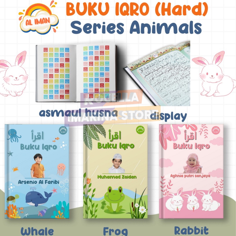Jual IQRO DAN ASMAUL HUSAN, IQRO DAN ASMAUL HUSNA SERI ANIMALS, IQRO ... Jual IQRO DAN ASMAUL HUSAN, IQRO DAN ASMAUL HUSNA SERI ANIMALS, IQRO ...