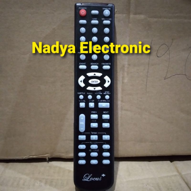 Jual REMOTE REMOT DVD KARAOKE LOCUS LC-2000 ORIGINAL ASLI | Shopee ...