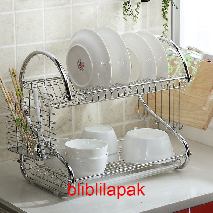 Jual Rak Piring Stainless (new arrival) | Shopee Indonesia