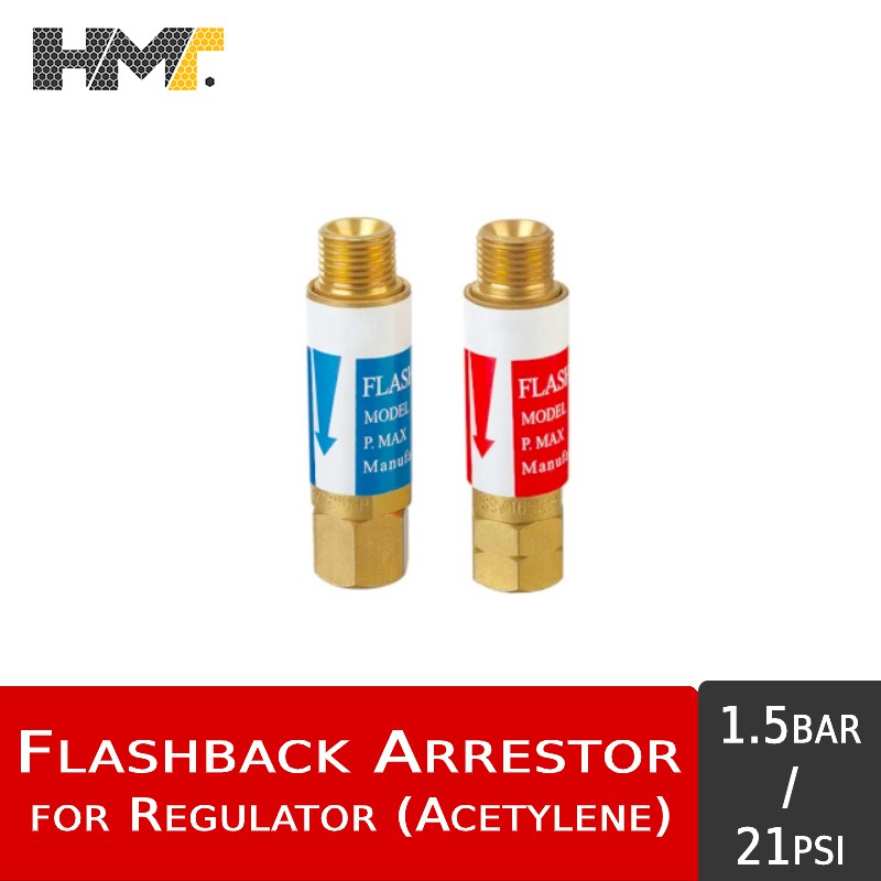 Jual Acetylene Flashback Arrestor for Regulator | Shopee Indonesia