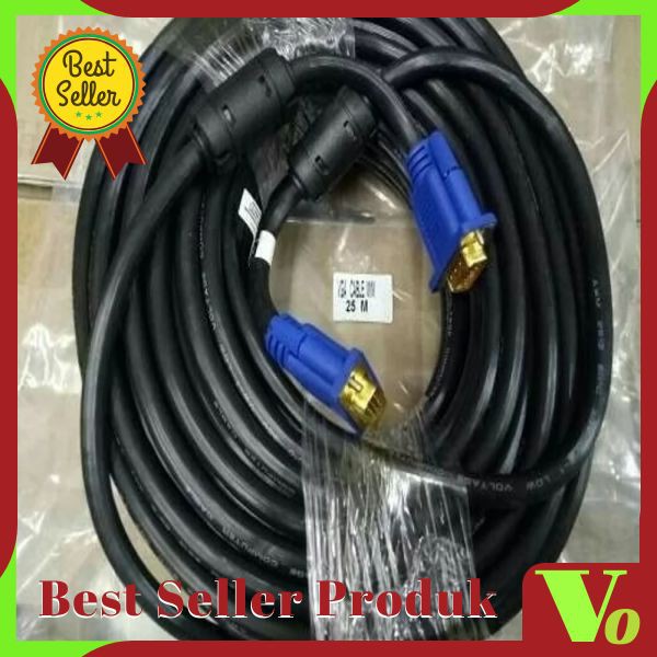 Jual KABEL VGA 30M HIGH QUALITY GOLD PLATED VGA 30 METER VGA 30 M | Shopee Indonesia