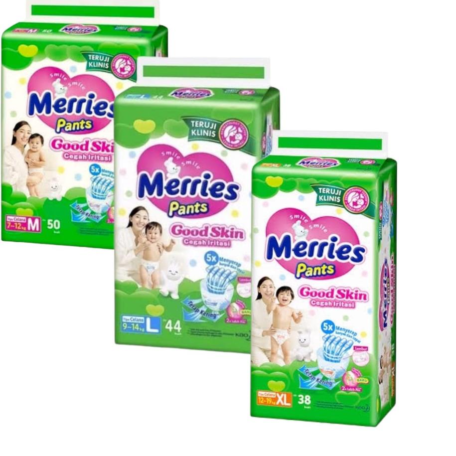 Jual Harga Spesial.. MERRIES PANTS GOOD SKIN M50/ L44/ XL38 (TIPE ...