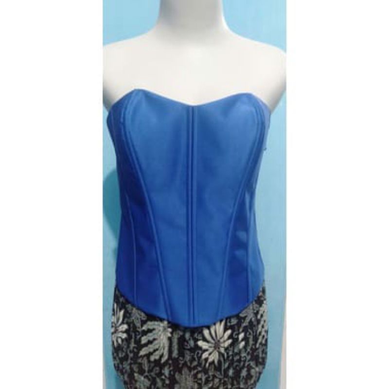 Jual kamisol bustier kemben longtorso daleman kebaya/cod/murah | Shopee ...
