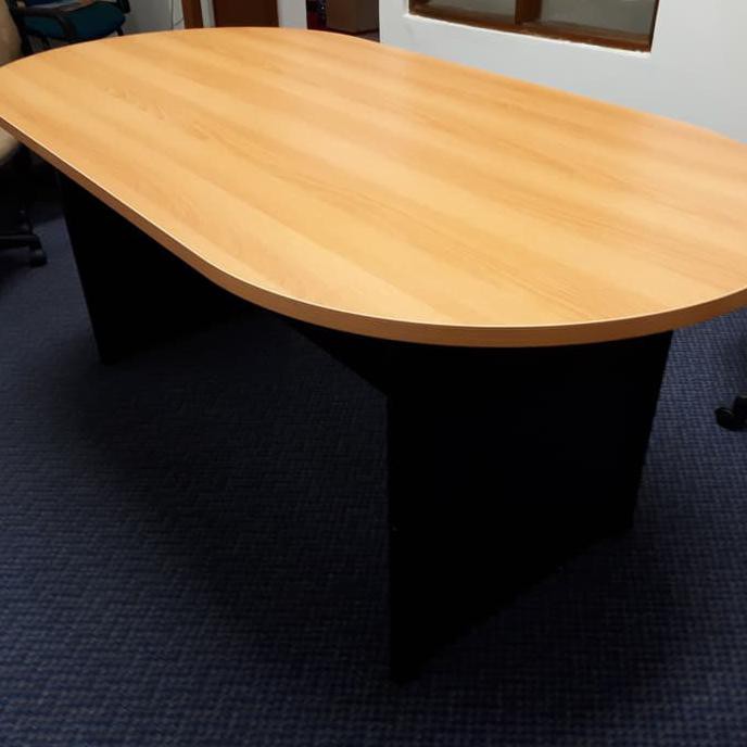 Jual MEJA MEETING UNO OVAL Uk. 180x90 / MEJA RAPAT / UCT 1734 | Shopee ...