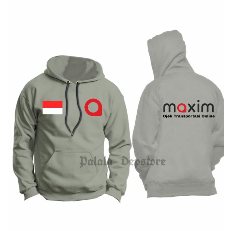 Jual HOODIE PLACE UNISEX KUPLUK LOGO MAXIM KEREN DIPAKAI DIKALANGAN ...