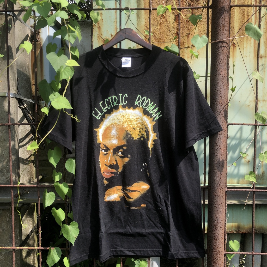 Jual VINTAGE DENNIS RODMAN ELECTRIC T SHIRT Reprint | Shopee Indonesia