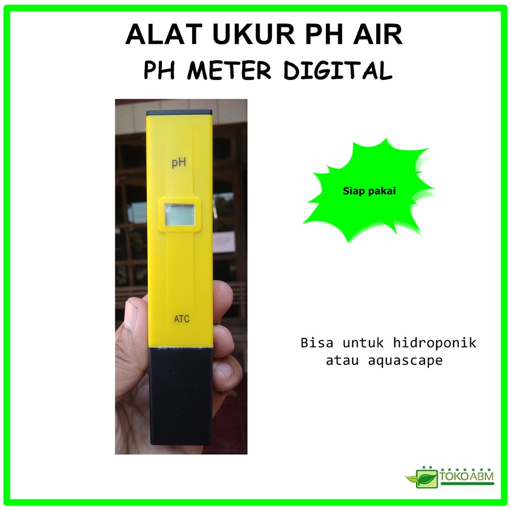 Jual Alat Ukur PH Air Hidroponik PH Meter Digital pH Tester Siap Pakai ...
