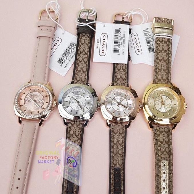 Jual JAM TANGAN COACH Watch in Signature ORIGINAL Classic New Fullset ...